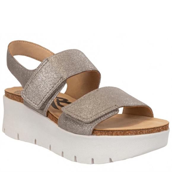 OTBT | Shoes | New Otbt Womens Montane Platform Sandals In Silver ...